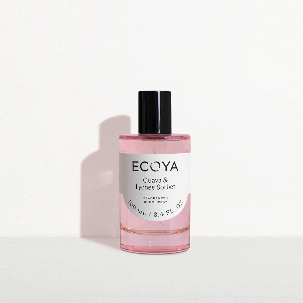 Ecoya Guava & Lychee Sorbet Room Spray 100ml – S.C Interiors